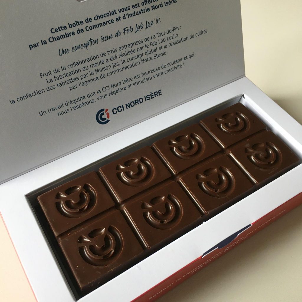 Tablettes de chocolat personalisées | Luz'In